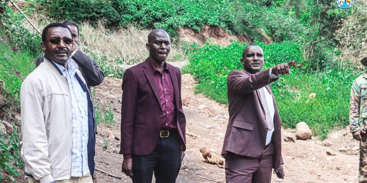 DEGELATION OF USAID STAWI AND MARWASCO SITE VISIT. – Marwasco